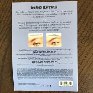 Benefit | Makeup | Brand New Benefit Foolproof Brow Powder 3 Packers ...